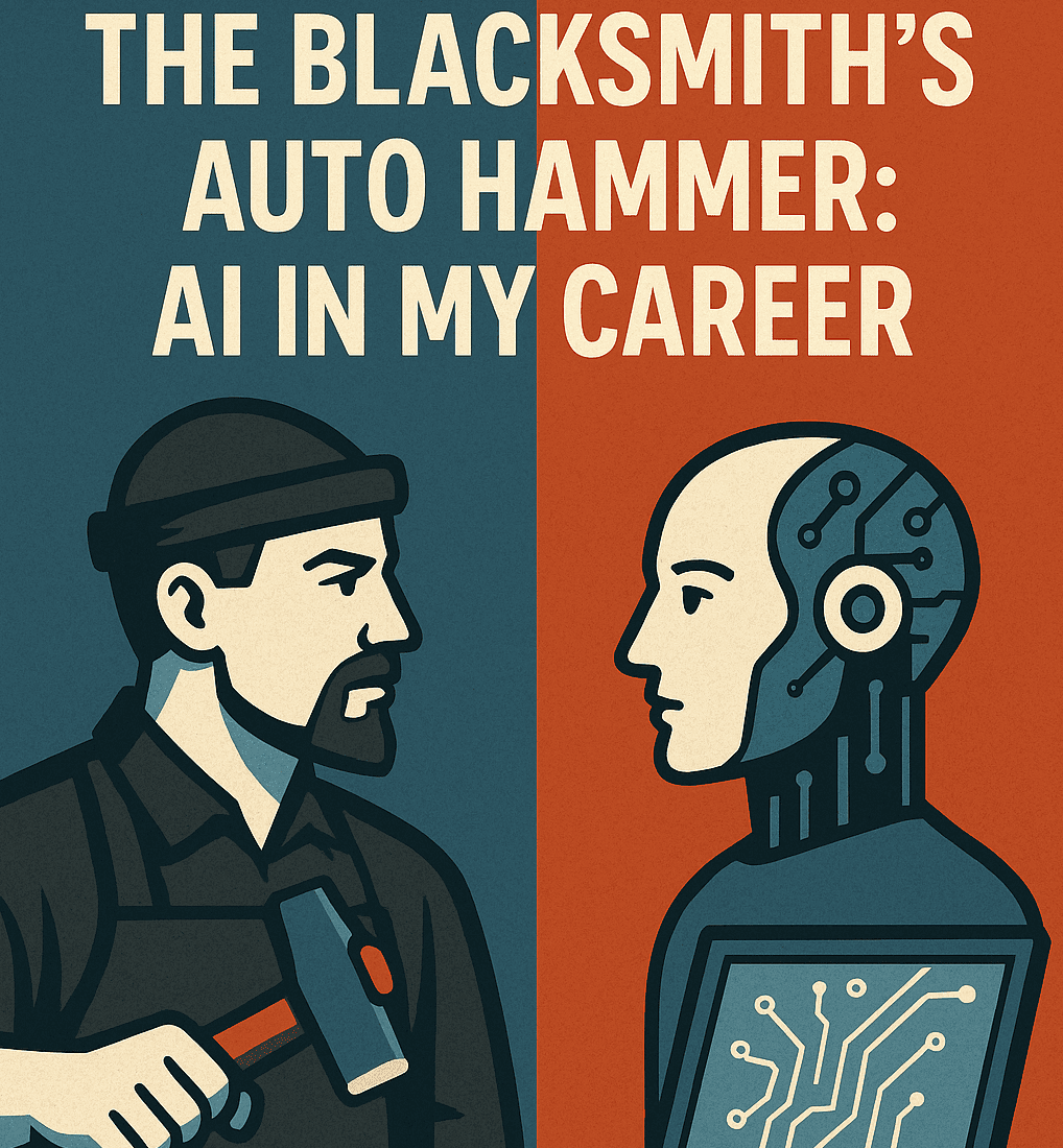 The Blacksmith’s Auto Hammer: AI in My Career · The Simple Dev